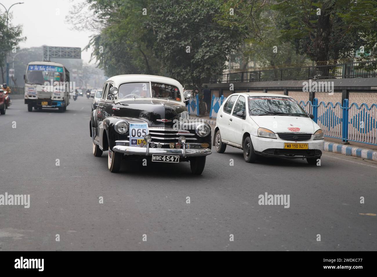 Kolkata, West Bengal, India. 21st Jan, 2024. In a dazzling display of ...