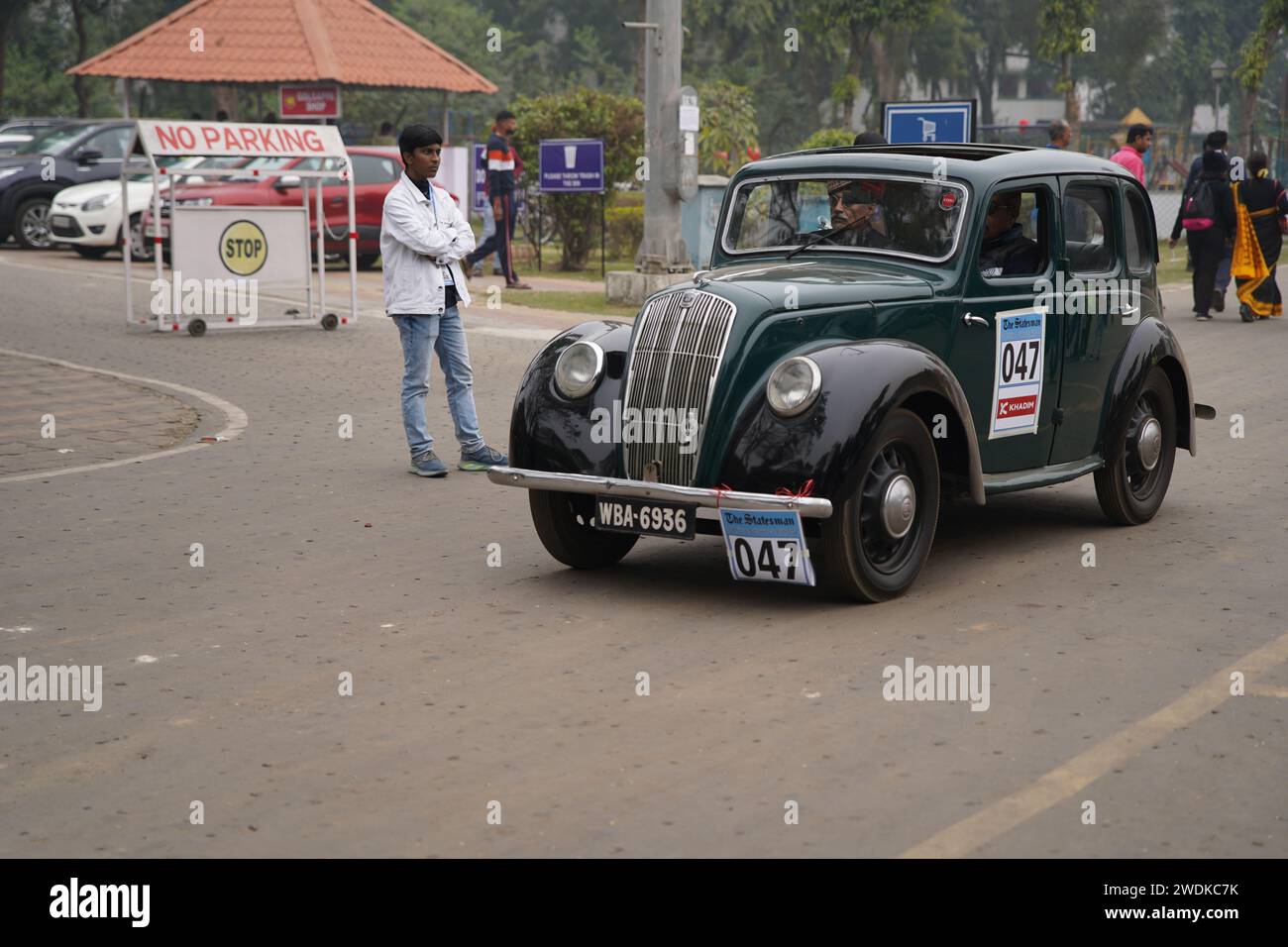 Kolkata, West Bengal, India. 21st Jan, 2024. In a dazzling display of ...