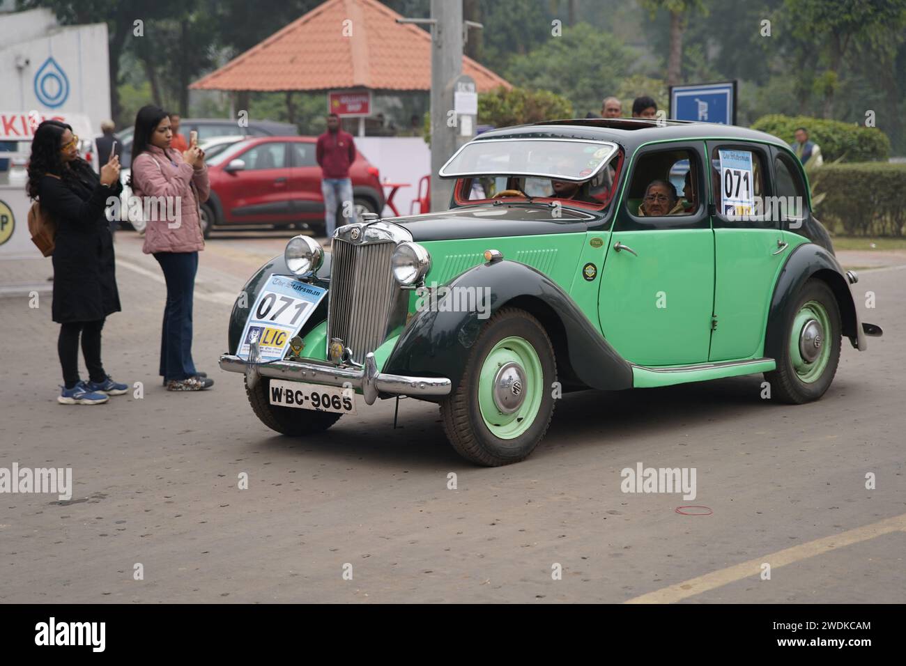 Kolkata, West Bengal, India. 21st Jan, 2024. In a dazzling display of ...