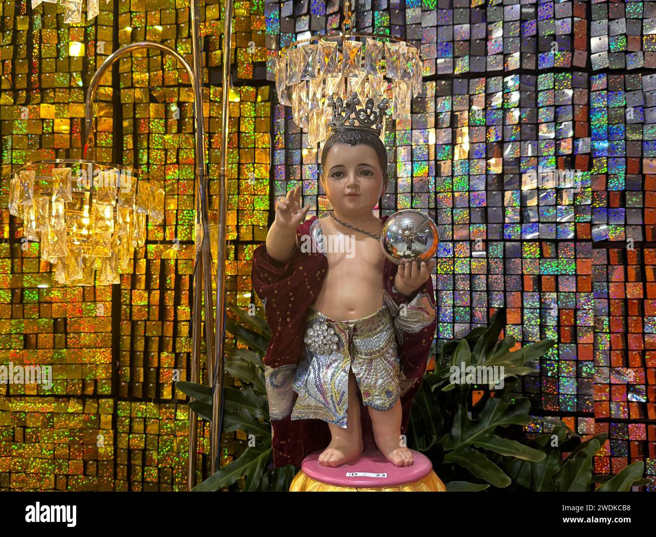 Pasay City, Philippines. 21st January 2024. Over 500 images of the Child Jesus popularly known ...