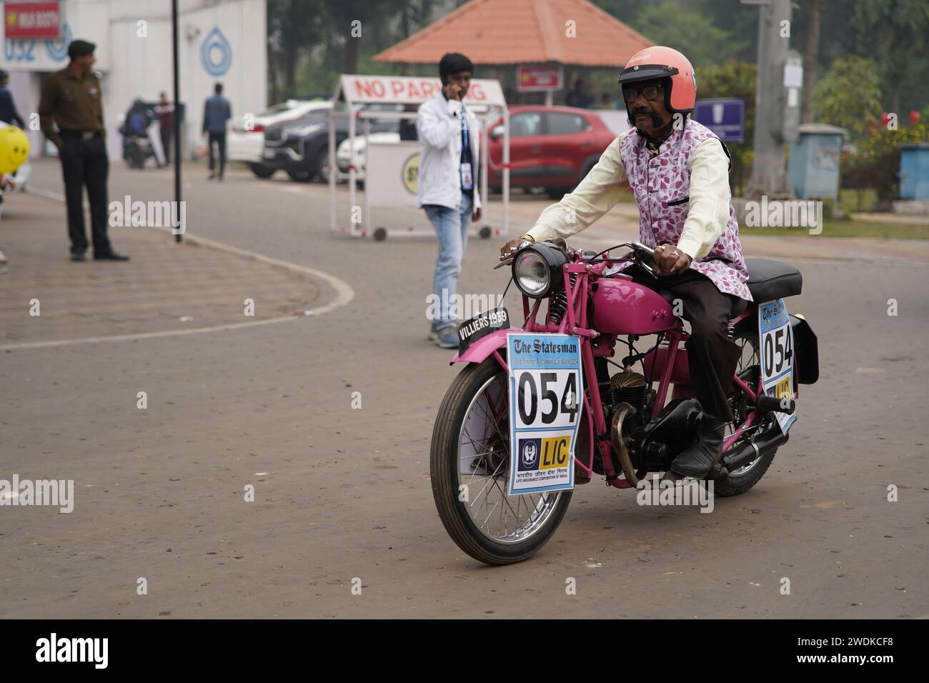 Kolkata, West Bengal, India. 21st Jan, 2024. In a dazzling display of ...