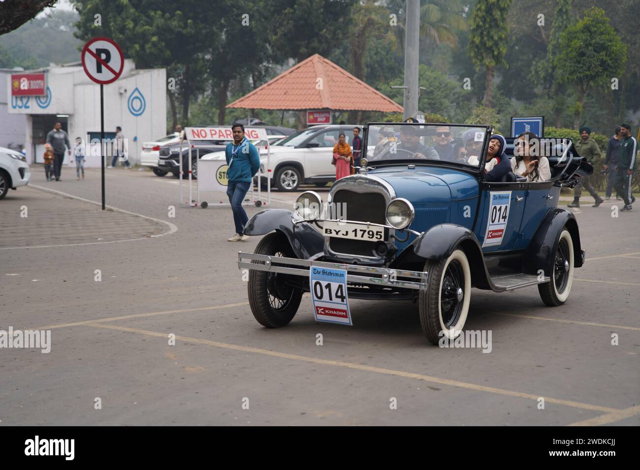 Kolkata, West Bengal, India. 21st Jan, 2024. In a dazzling display of ...