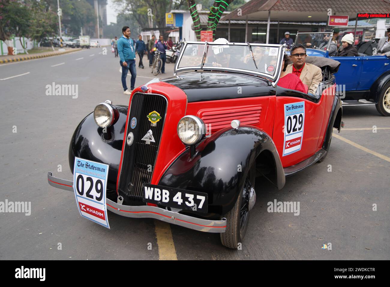 Kolkata, West Bengal, India. 21st Jan, 2024. In a dazzling display of ...