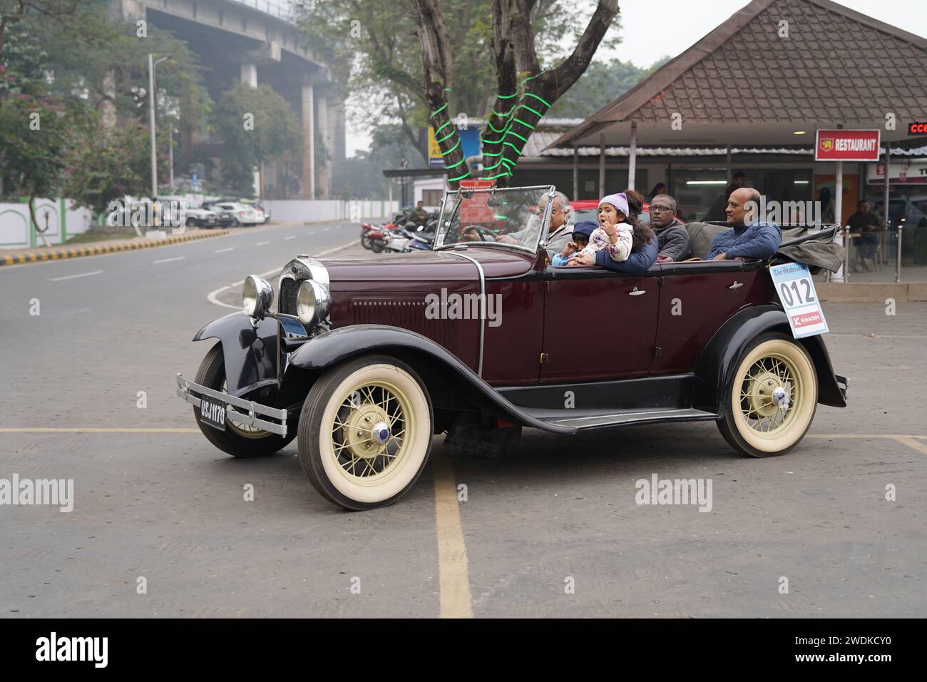 Kolkata, West Bengal, India. 21st Jan, 2024. In a dazzling display of ...