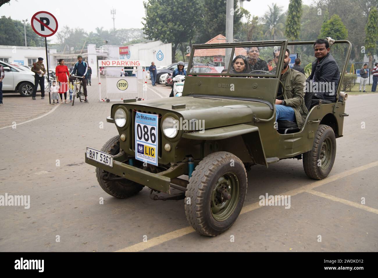 Kolkata, West Bengal, India. 21st Jan, 2024. In a dazzling display of ...