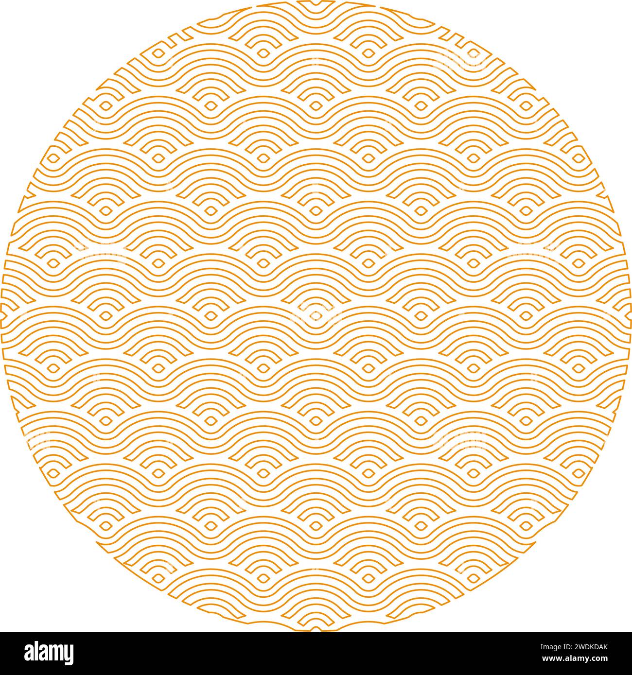 Chinese circle frame border. vector illustration element. Chinese new ...