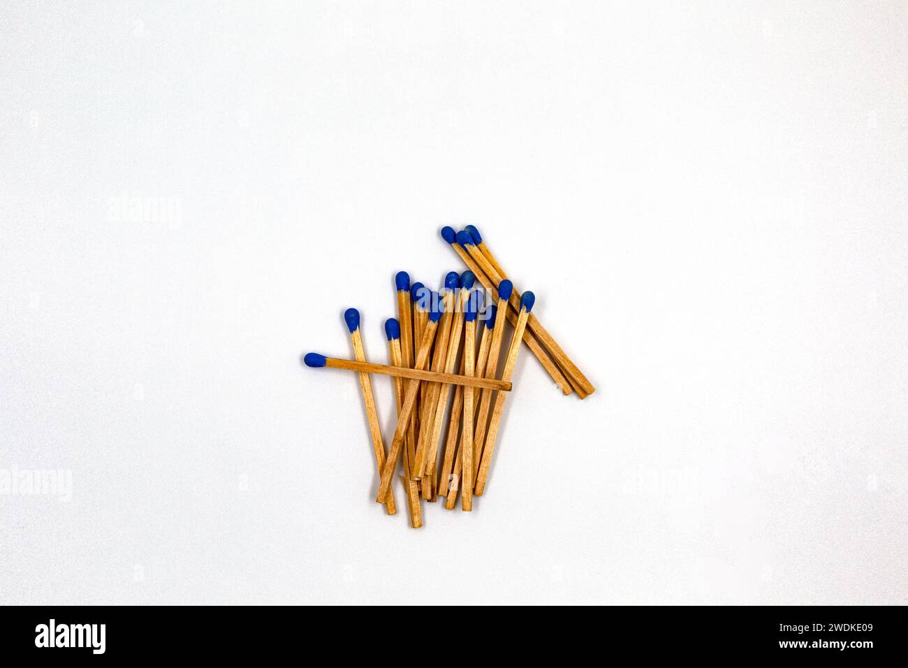 Group of long wooden matches isolated on white background Stock Photo ...