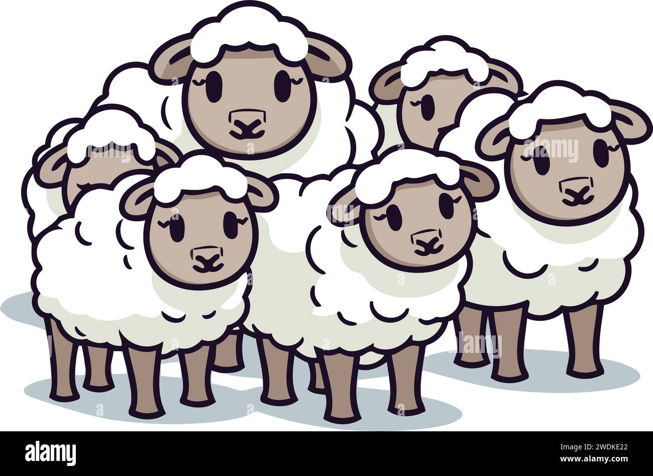 Lambfold Stock Vector Images - Alamy