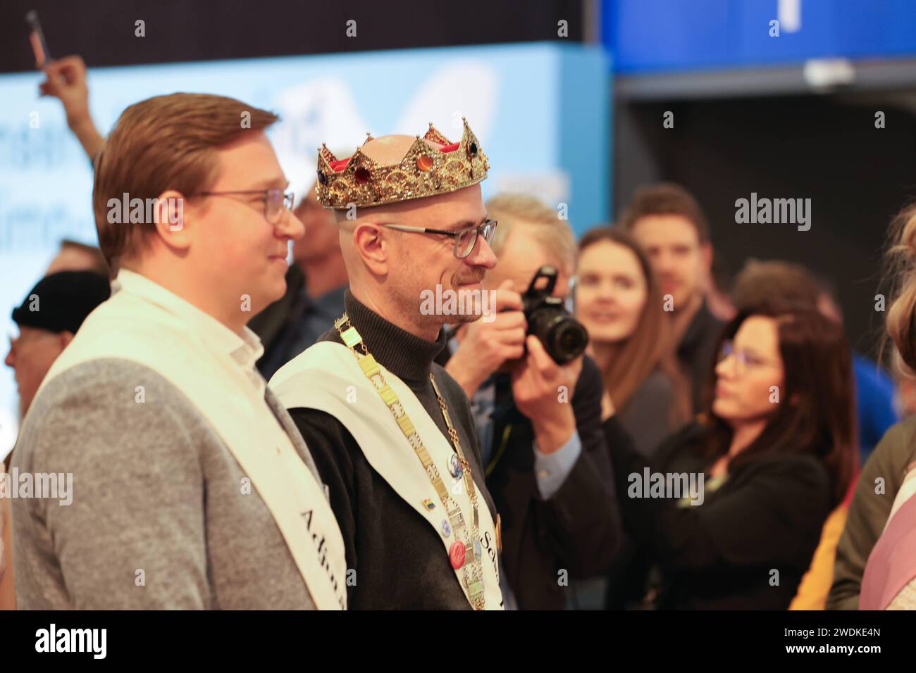 Empfang der Produkthoheiten im ErlebnisBauernhof auf der Internationale ...