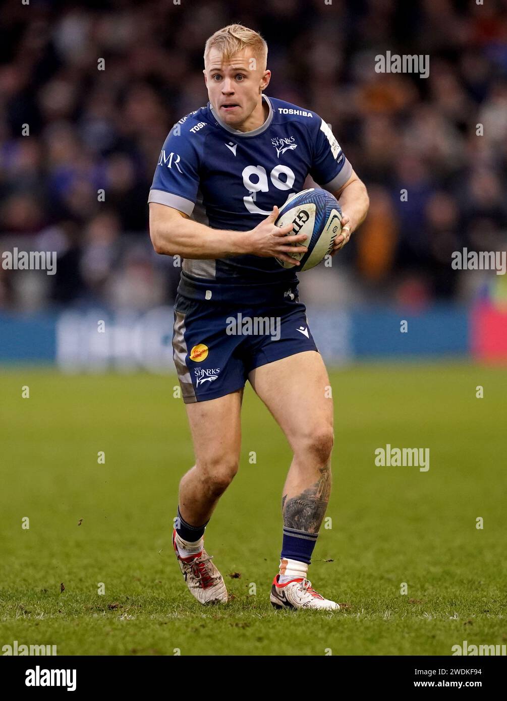 Sale Sharks' Arron Reed during the Investec Champions Cup pool 4 match ...