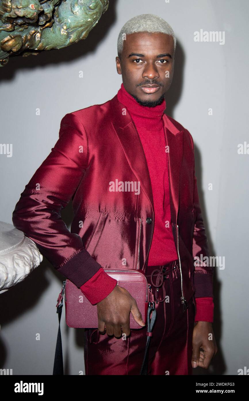 Paris, France. 21st Jan, 2024. Dan Clement attending the Taak Menswear ...