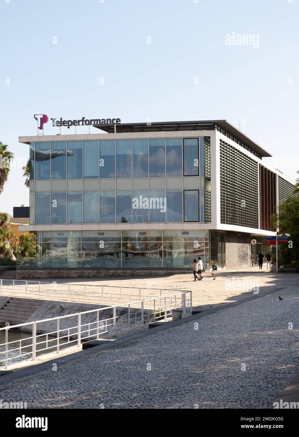 Lisbon, Portugal - September 13, 2023. Building of Teleperformance ...