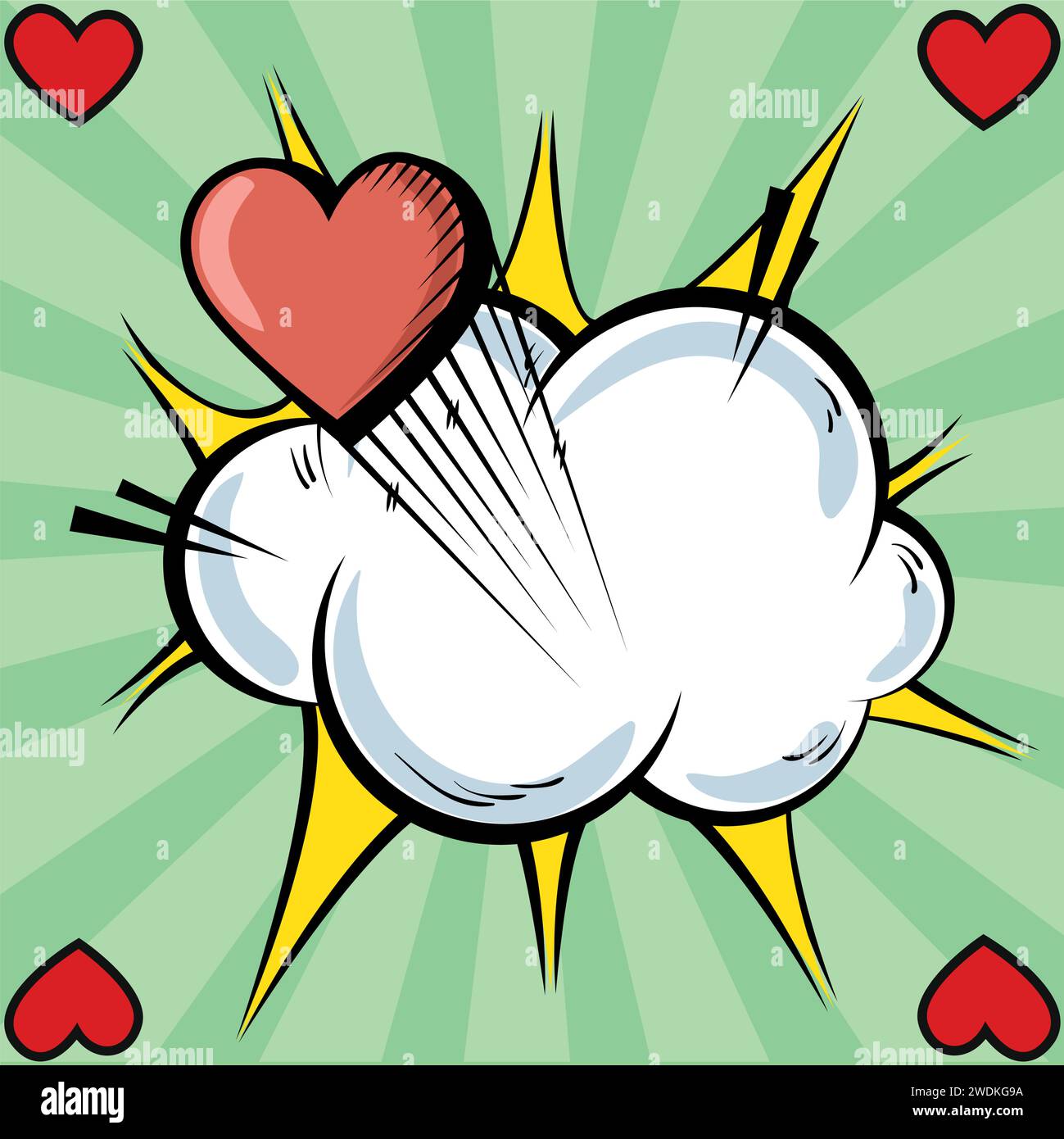 Two hands making heart shape Stock Vector Images - Alamy