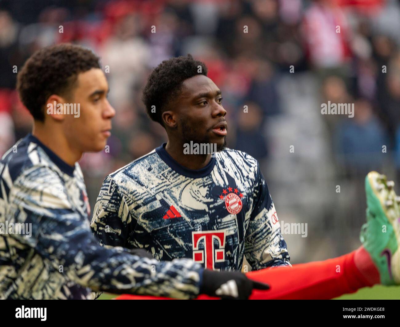 Muenchen, Deutschland. 21st Jan, 2024. Kingsley Coman (FC Bayern ...
