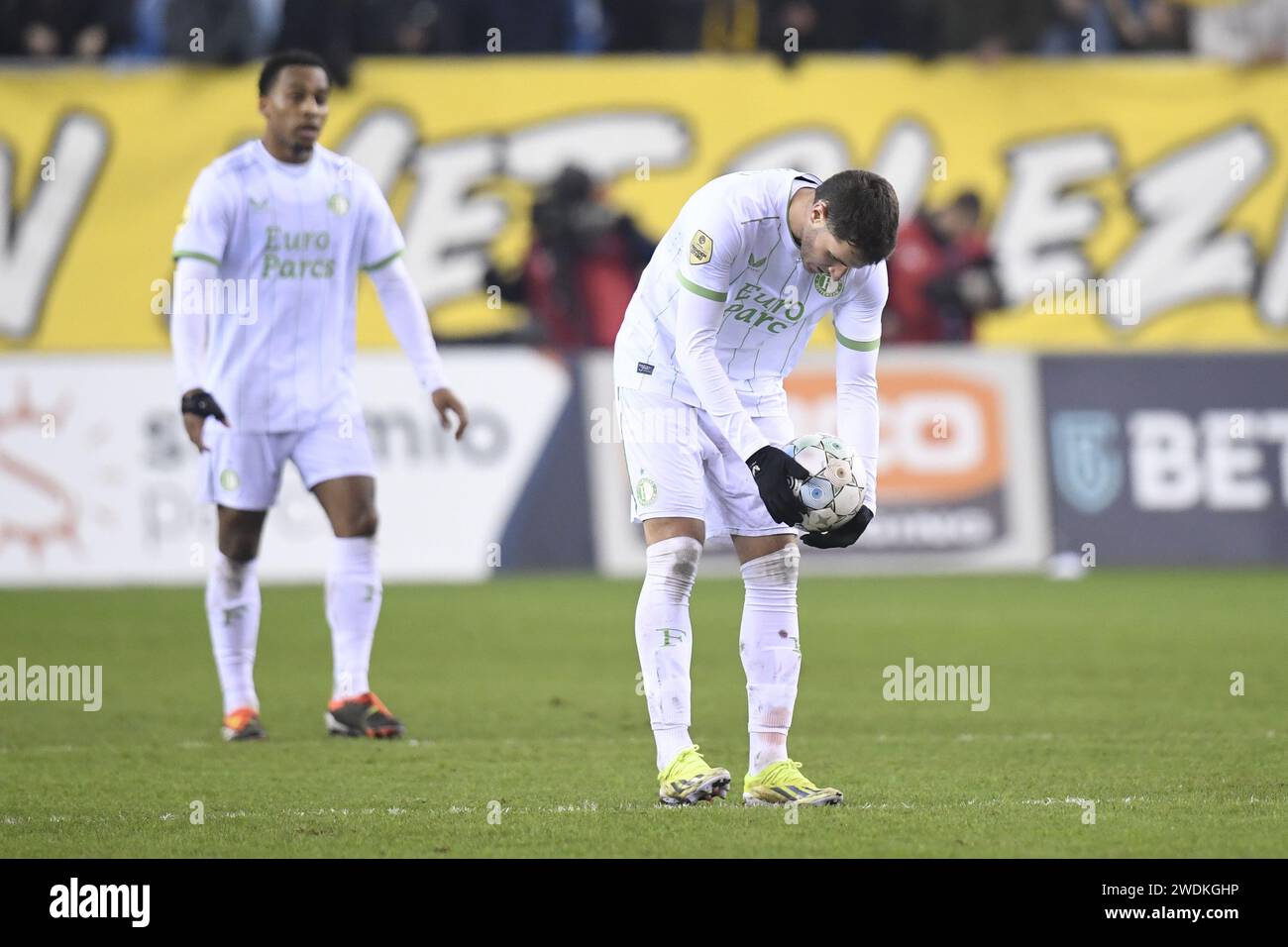 Arnhem, Nederland. 21st Jan, 2024. ARNHEM, 21-01-2024, GelreDome, football, Dutch Eredivisie ...