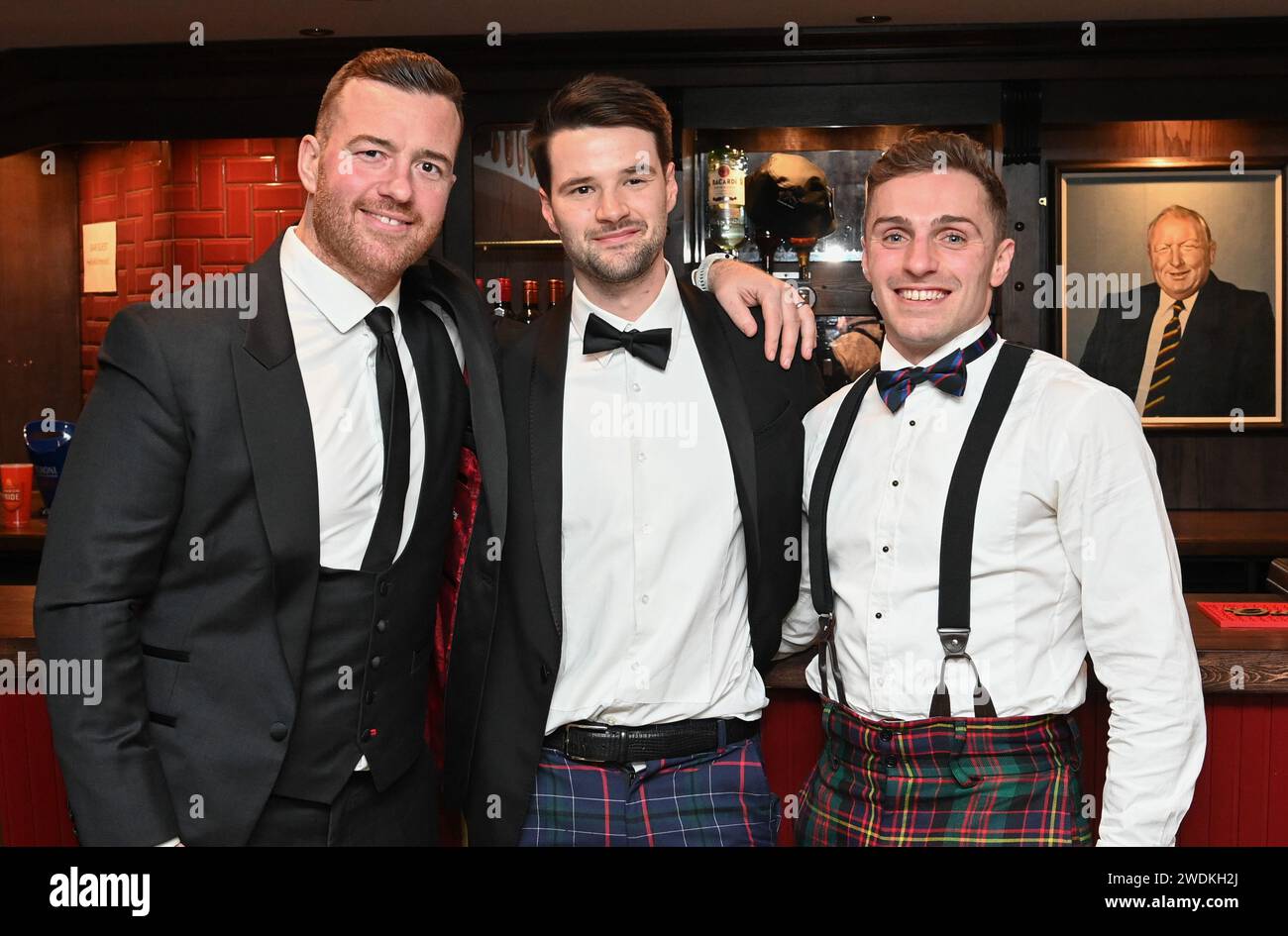 Joe Gray London Scottish RFC head coach, David Challis and Dan Nutton ...