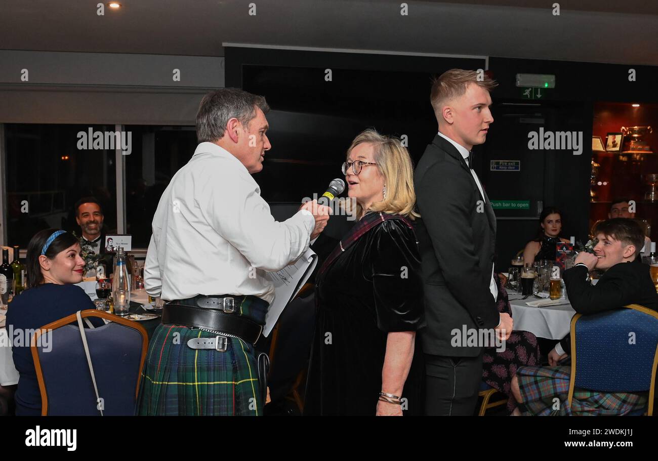 Richmond, UK. 20th Jan, 2024. Nick Grecian CEO of London Scottish RFC ...