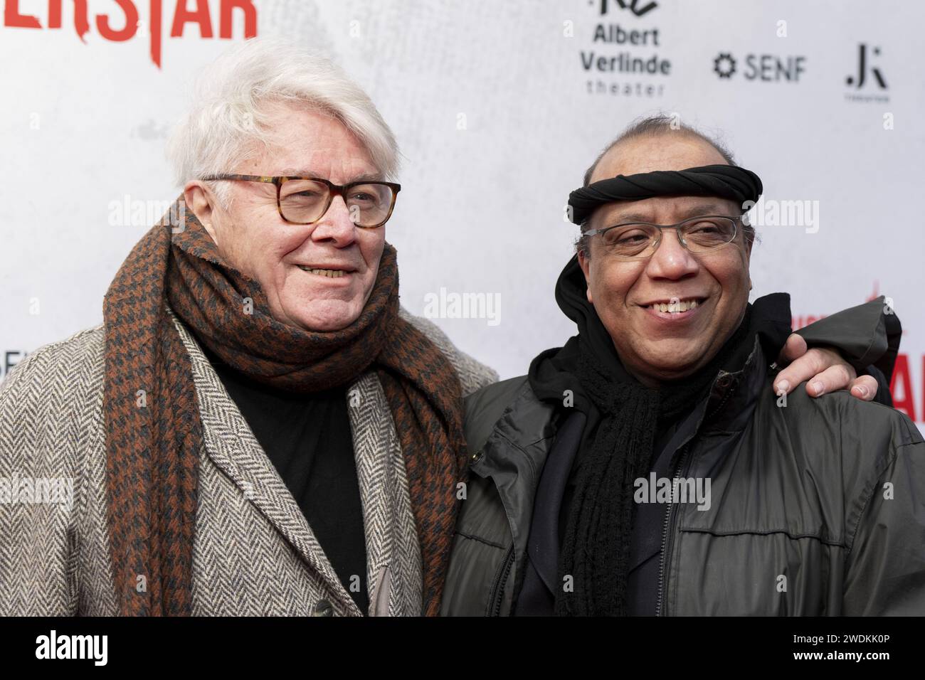 AMSTERDAM - Barrie Stevens on the red carpet for the premiere of the ...