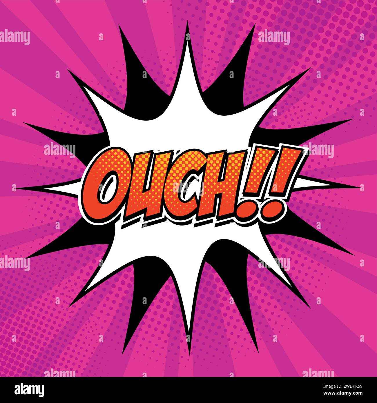 bubble text pop art style vector image Stock Vector Image & Art - Alamy