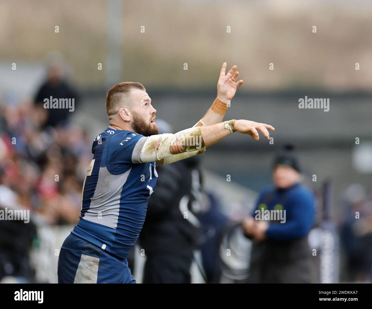 21st January 2024; Salford Community Stadium, Salford, Lancashire ...