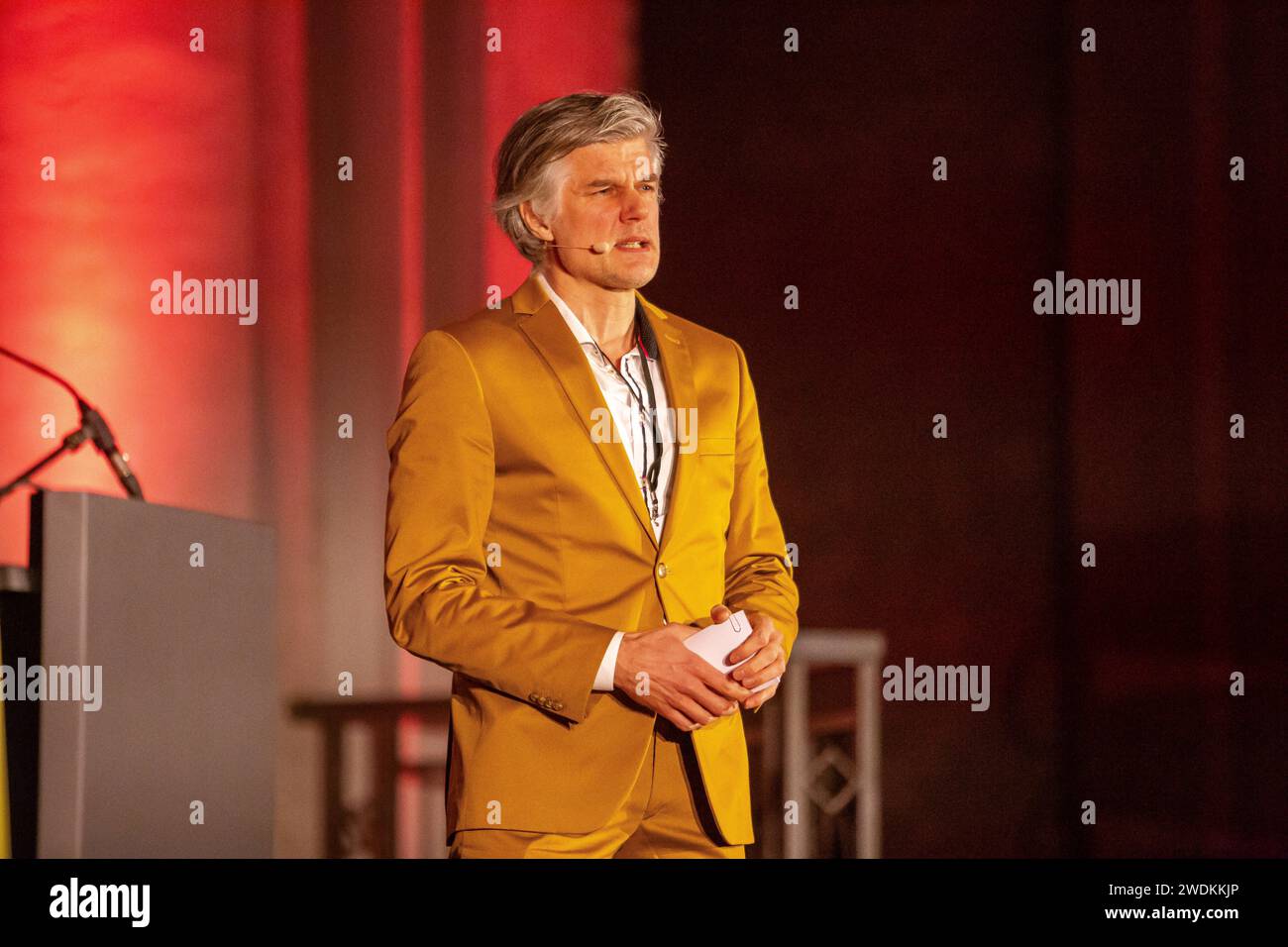 Moderator Andre Hatting Feierliche Eröffnung, Caspar-David-Friedrich ...