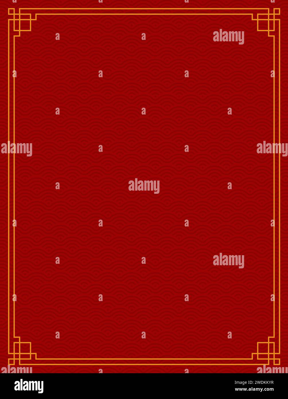 Chinese vertical frame border. vector illustration element. Chinese new ...