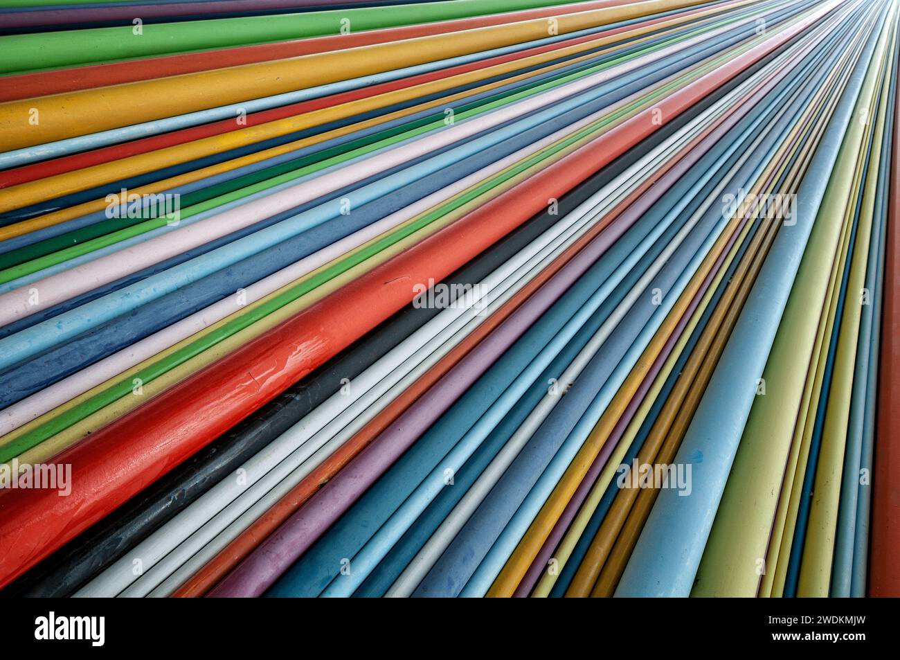 Le Moretti artwork in La Défense business district, Paris, France Stock ...