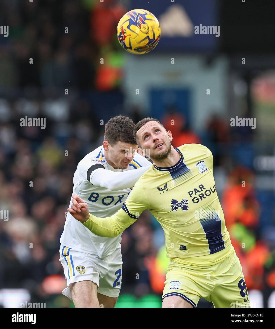 Elland Road, Leeds, Yorkshire, UK. 21st Jan, 2024. EFL Championship ...