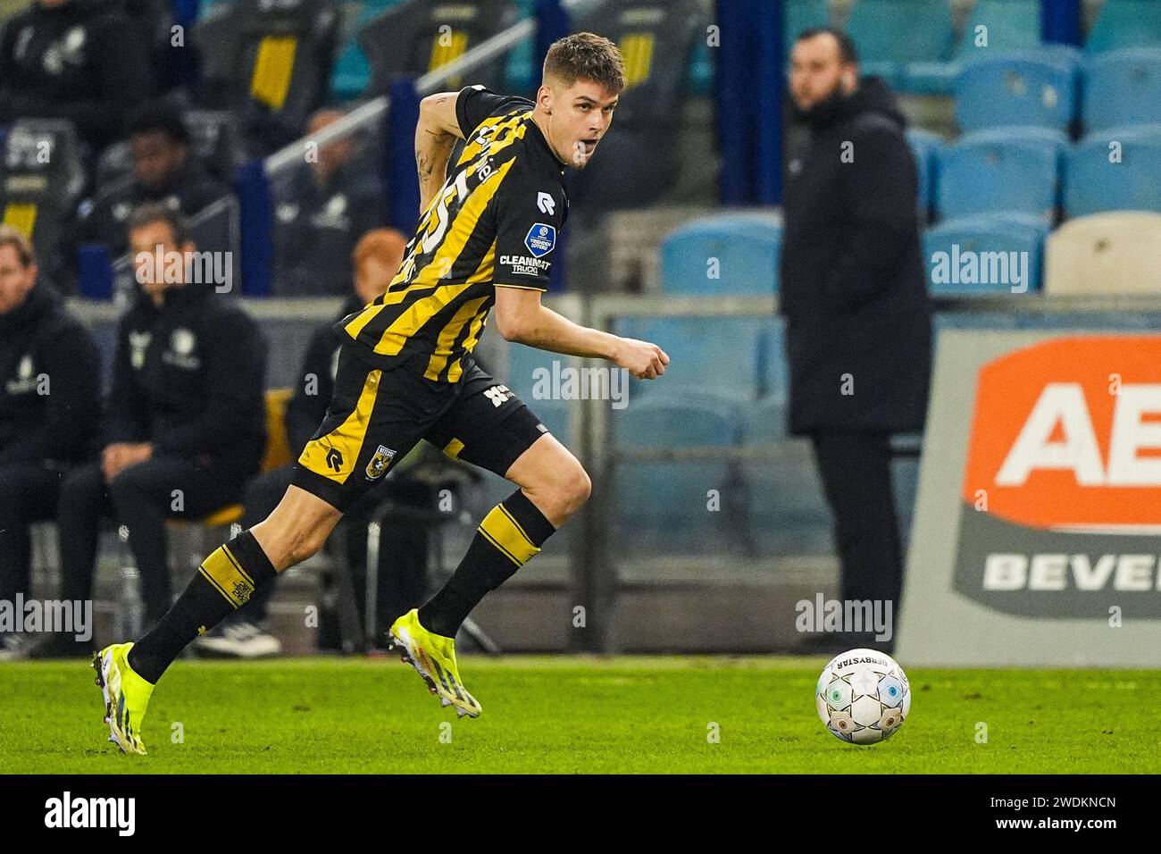 Arnhem, The Netherlands. 21st Jan, 2024. Arnhem - Ramon Hendriks of ...