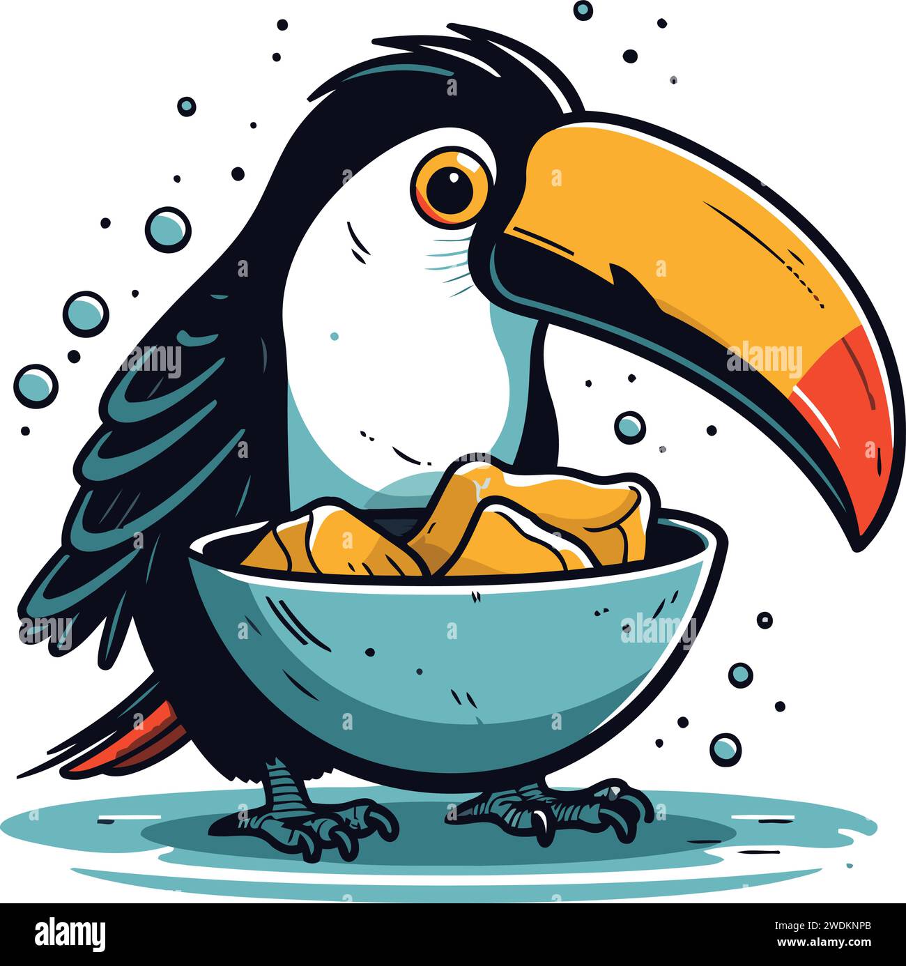 Cartoon cornflakes Stock Vector Images - Alamy