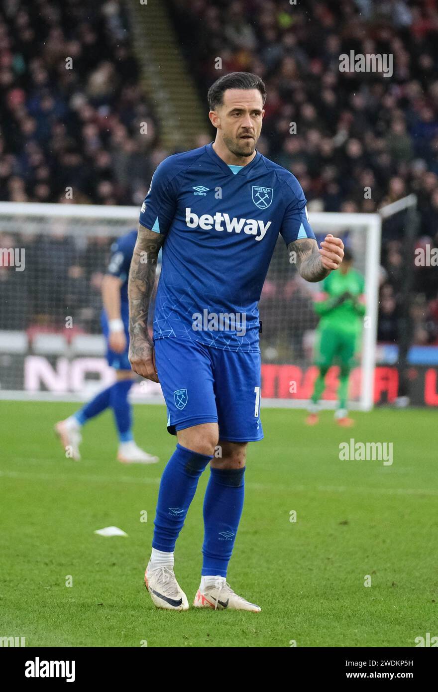 Bramall Lane, Sheffield, UK. 21st Jan, 2024. Premier League Football ...