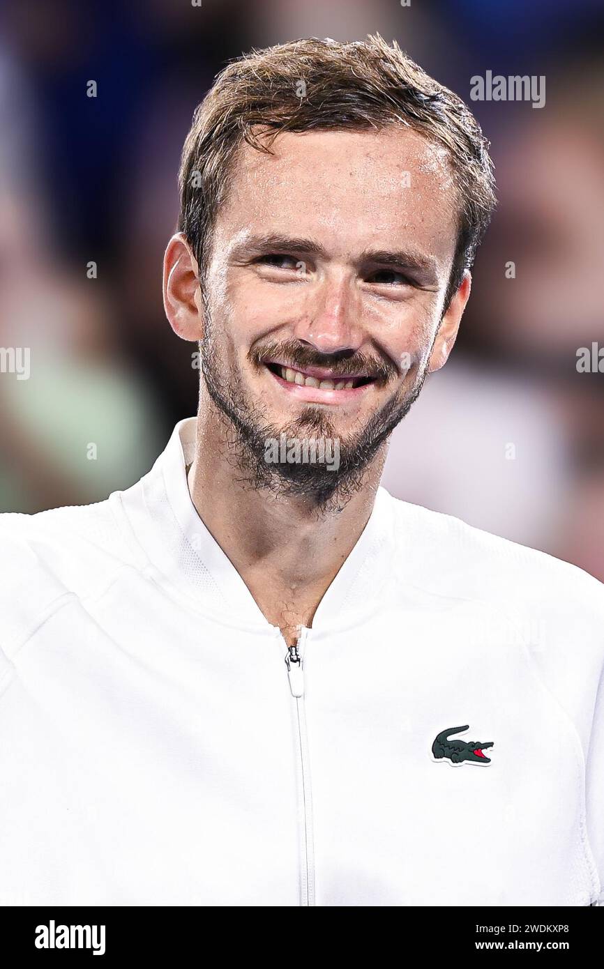 Daniil Medvedev during the Australian Open AO 2024 Grand Slam tennis ...