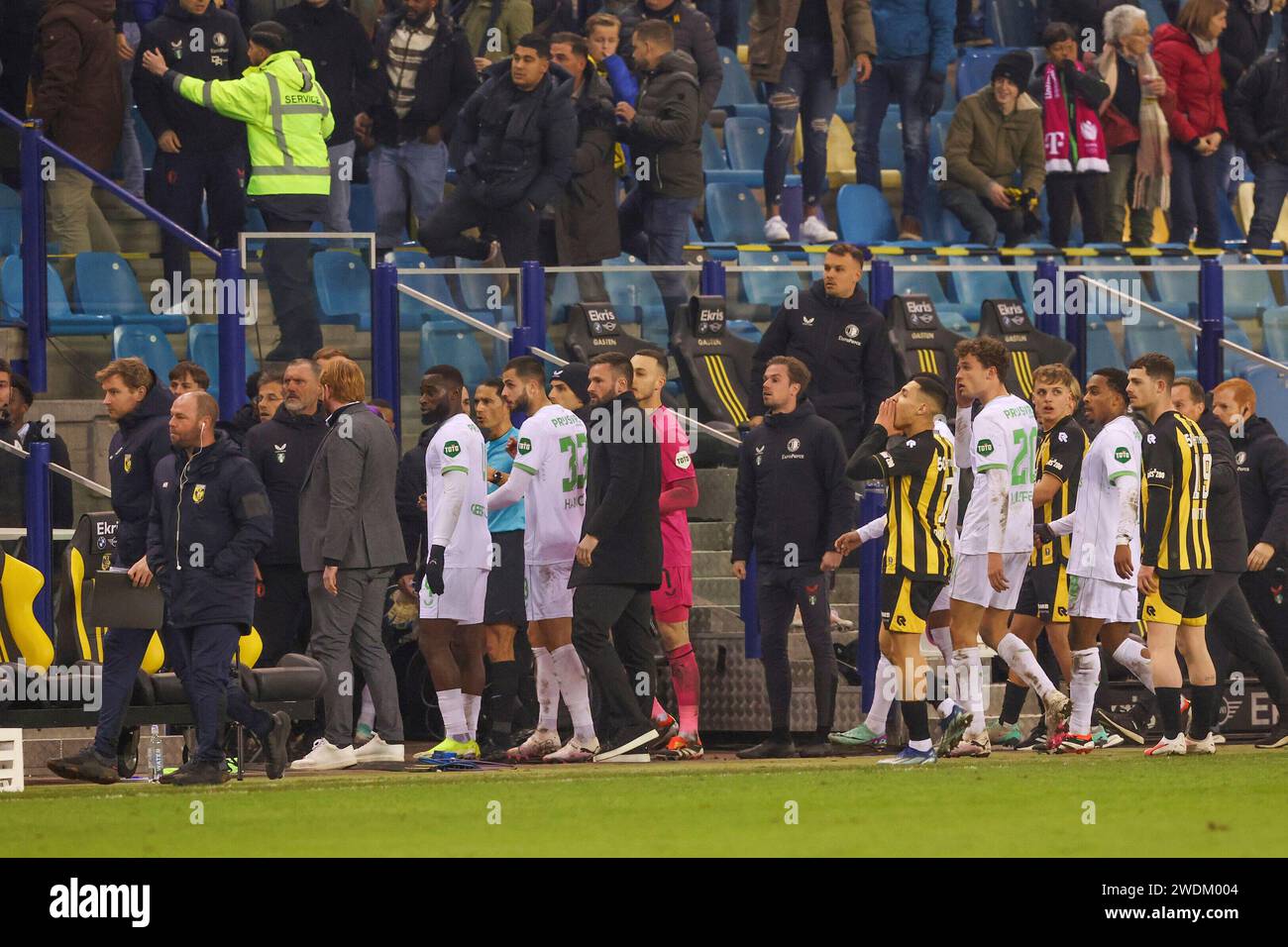 Arnhem, The Netherlands. 21st Jan, 2024. ARNHEM, THE NETHERLANDS - JANUARY 21: Lutsharel ...
