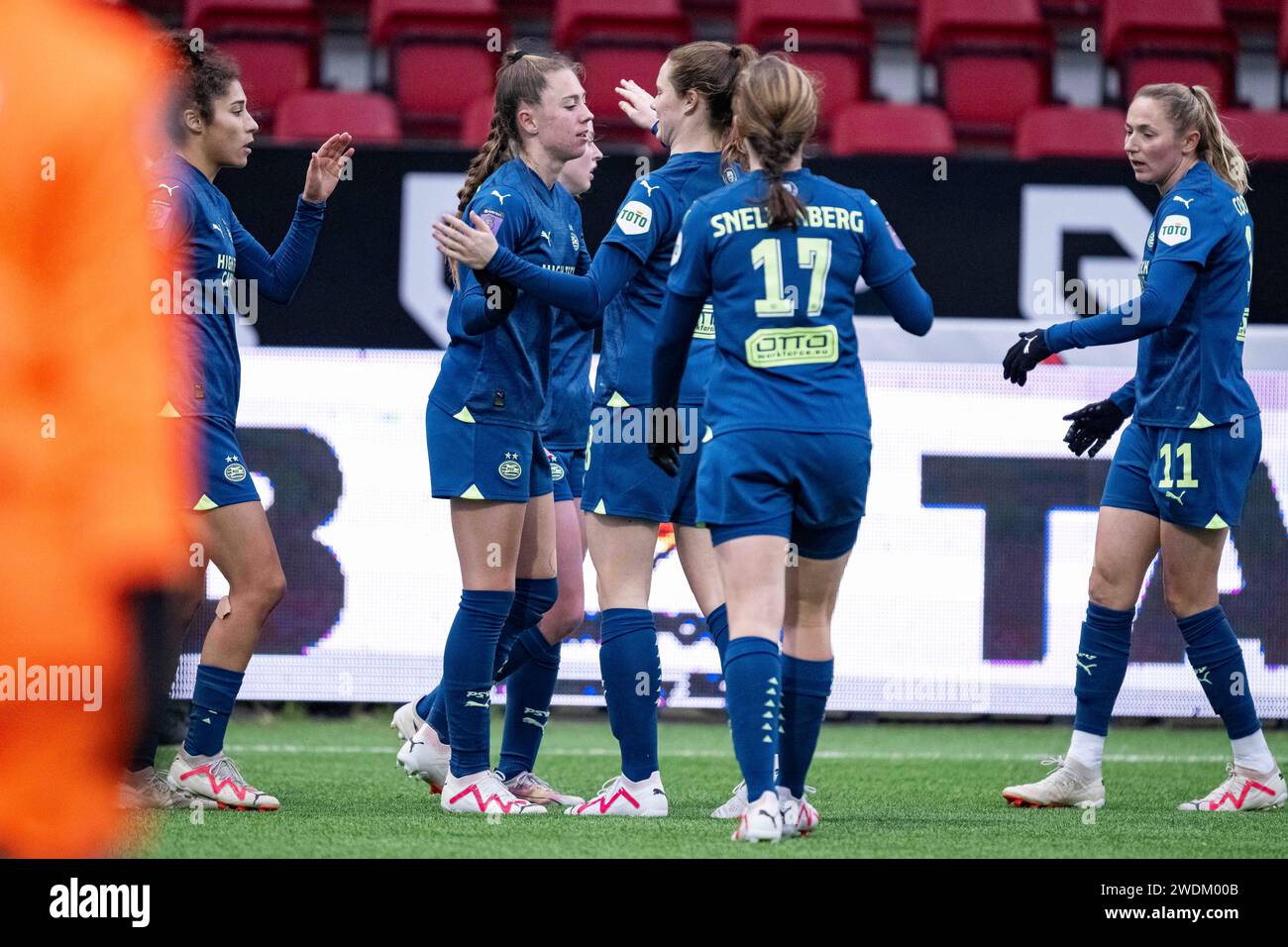Velsen, Netherlands. 21st Jan, 2024. VELSEN, NETHERLANDS - JANUARY 21 ...