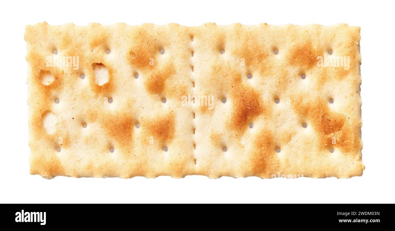 Salty rectangular cracker hi-res stock photography and images - Alamy