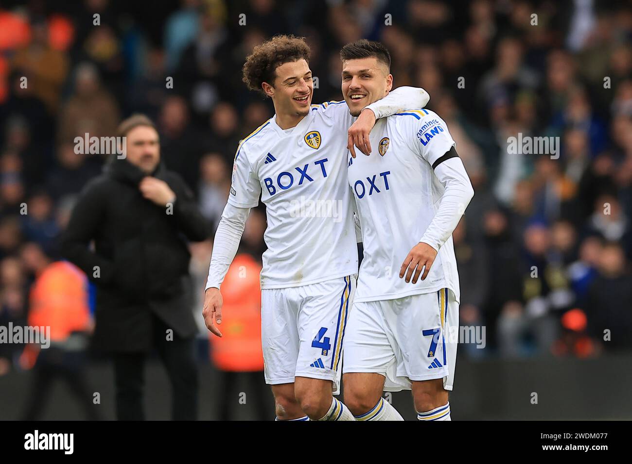 Leeds united celebrate 2024 hi-res stock photography and images - Alamy