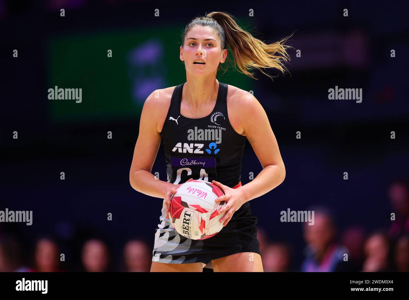 OVO Wembley Arena, London, UK. 21st Jan, 2024. Vitality Netball Nations ...