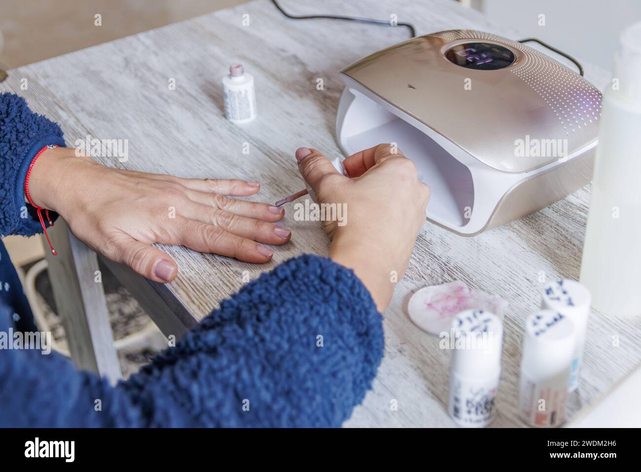 Painting nails permanent paint hi-res stock photography and images - Alamy