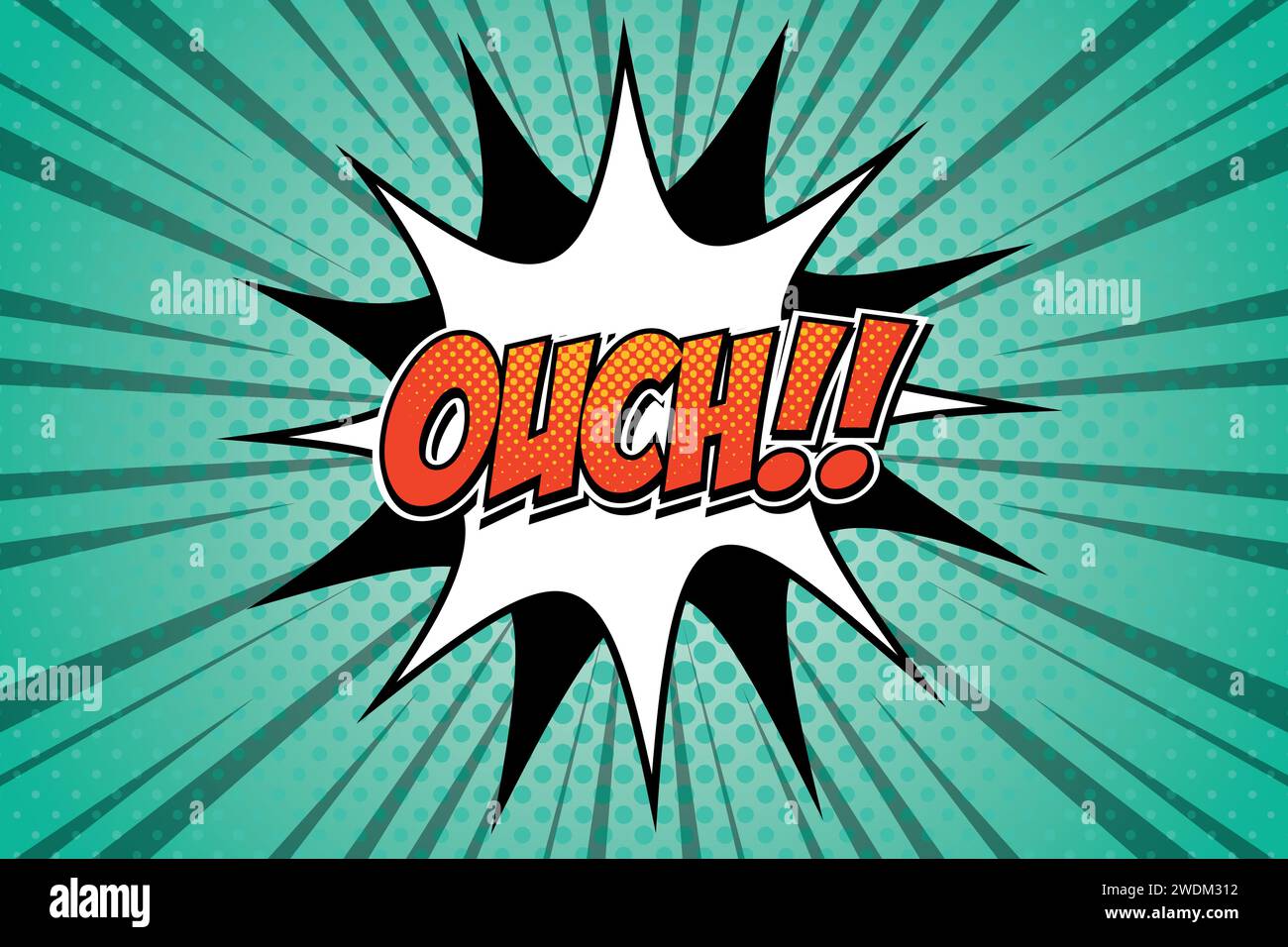 bubble text pop art style vector image Stock Vector Image & Art - Alamy