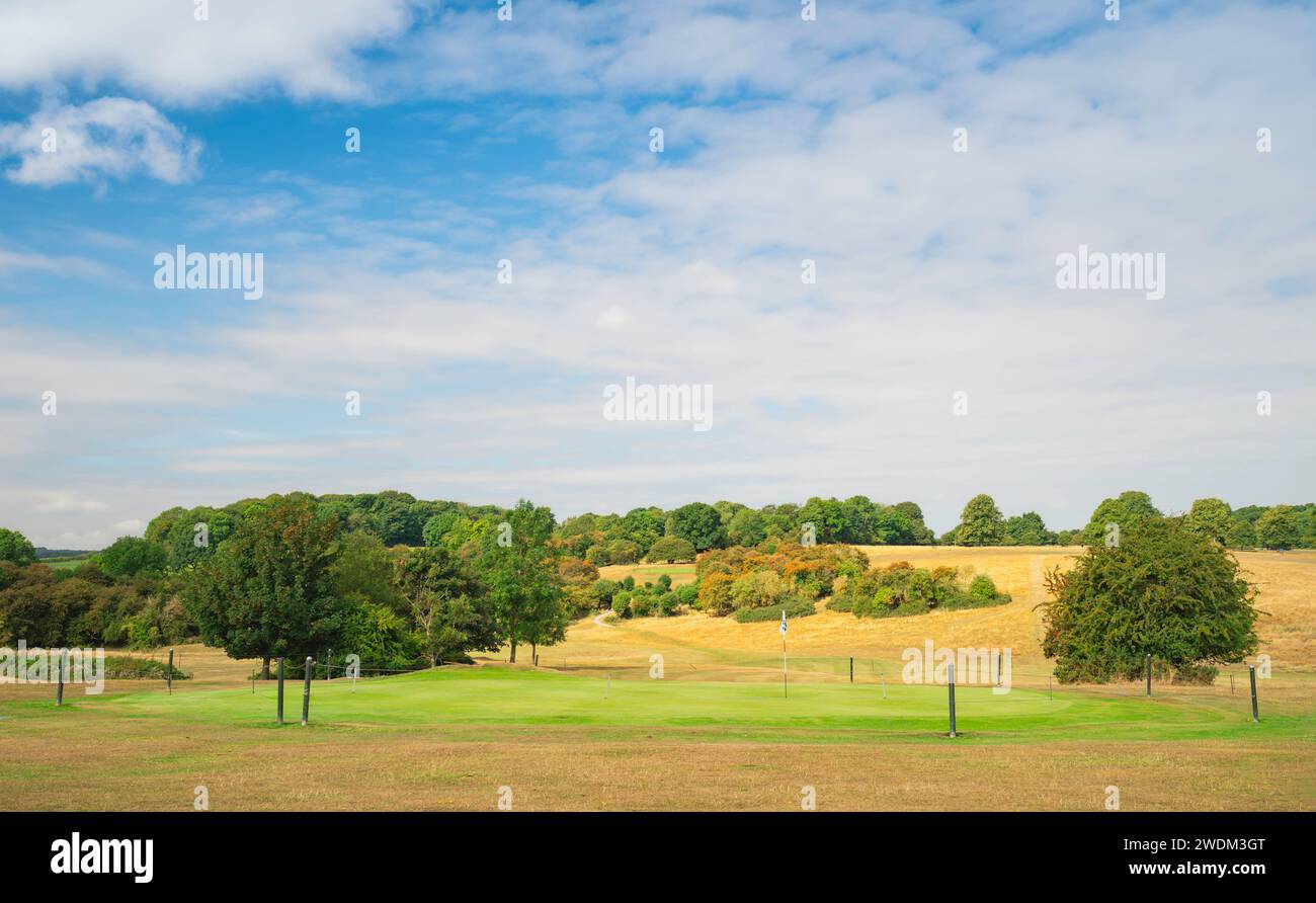 Beverley, Yorkshire, UK - View across the Westwood public parkland ...