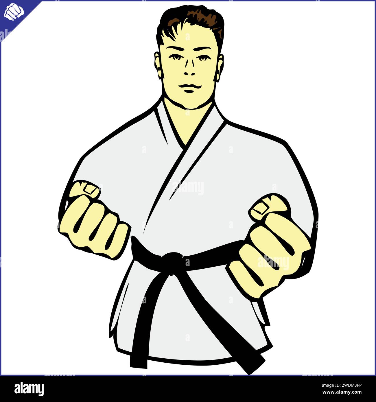 Kudo karate Stock Vector Images - Alamy