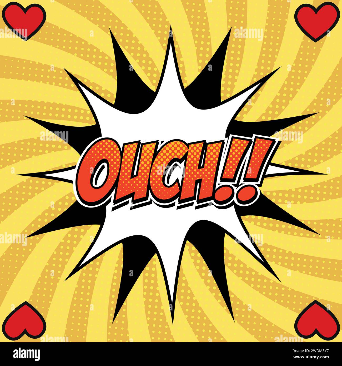 bubble text pop art style vector image Stock Vector Image & Art - Alamy