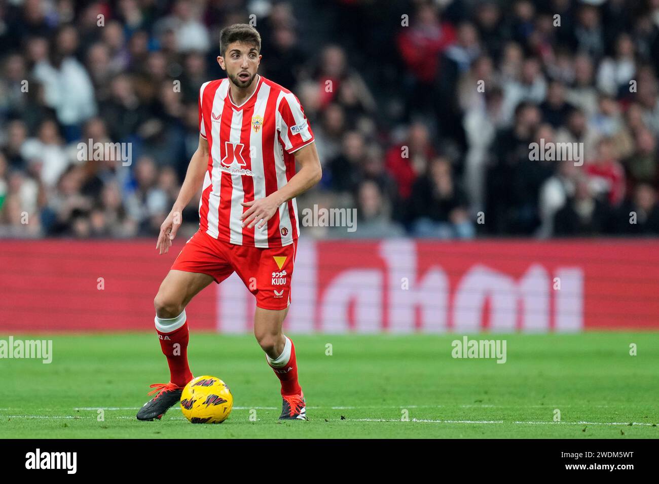 Madrid, Spain. 21st Jan, 2024. Edgar Gonzalez of UD Almeria during the ...