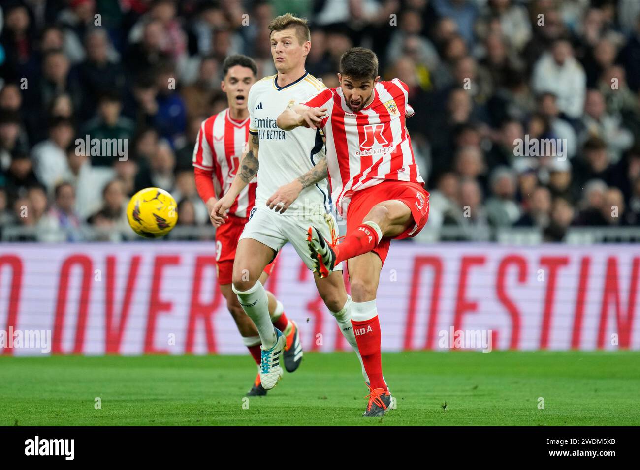 Madrid, Spain. 21st Jan, 2024. Edgar Gonzalez of UD Almeria during the ...