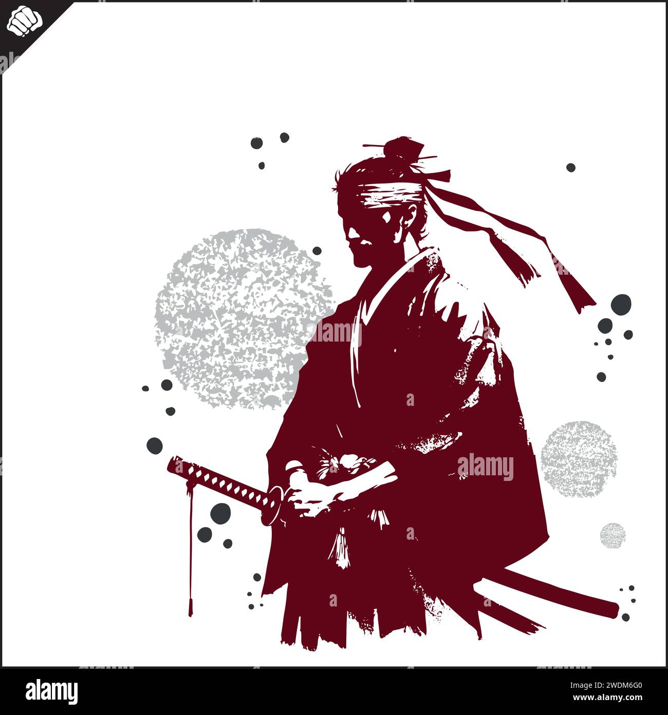 Samurai sword fight japan hi-res stock photography and images - Alamy