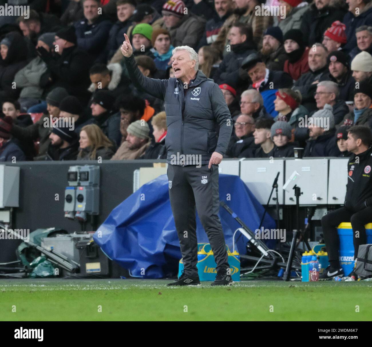 Bramall Lane, Sheffield, UK. 21st Jan, 2024. Premier League Football ...