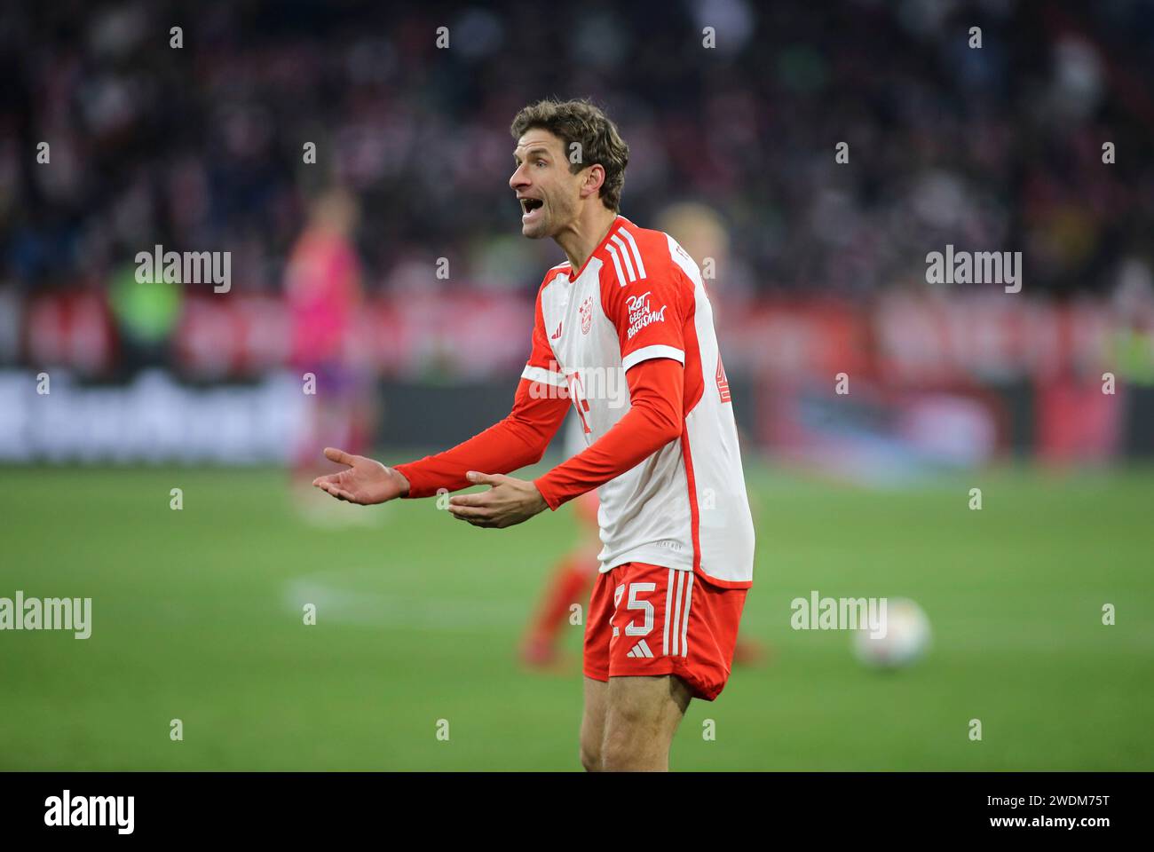 München, Deutschland 21. Januar 2024: Fussball, Herren, Bundesliga ...