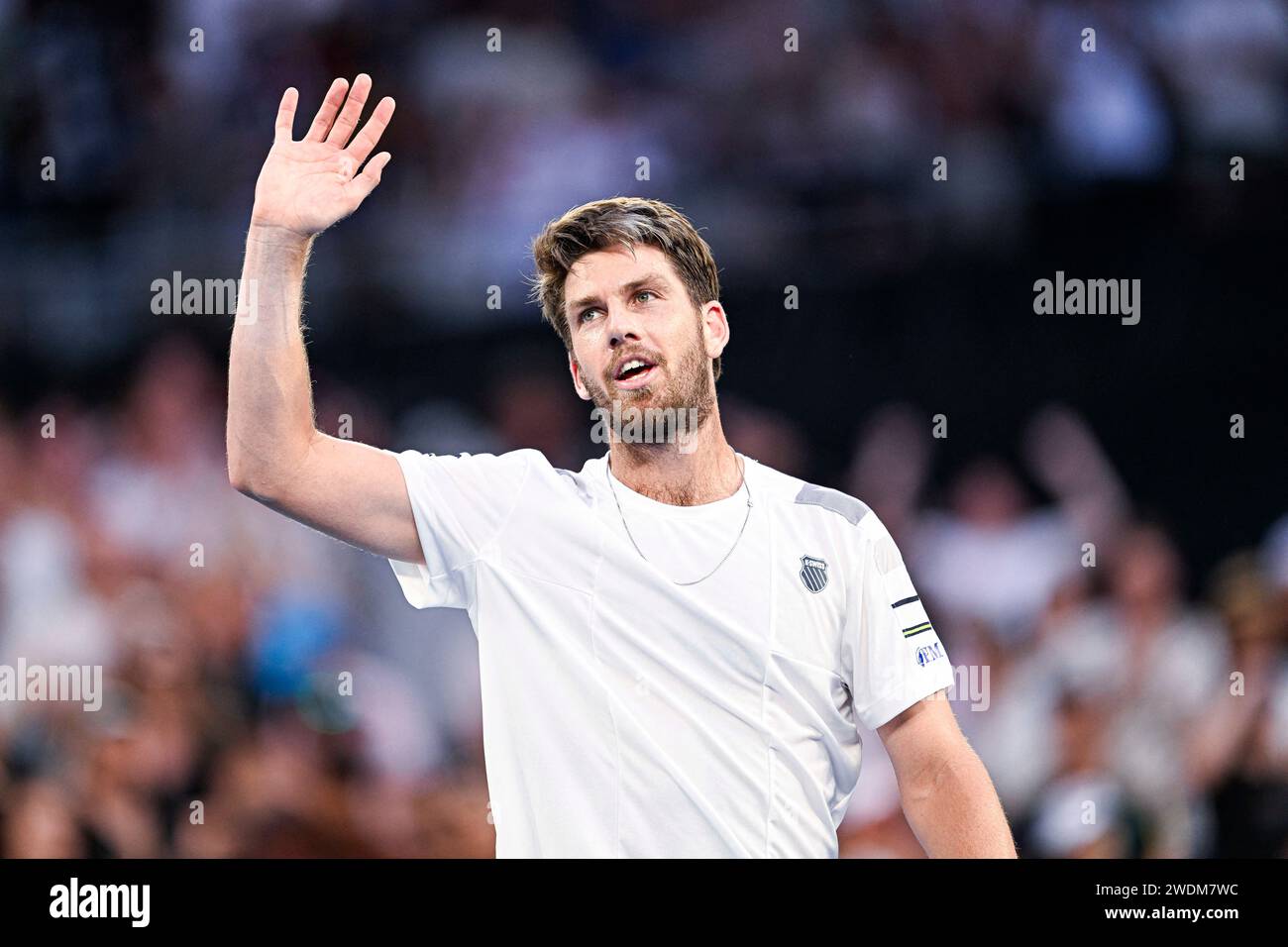 Paris, France. 20th Jan, 2024. Cameron Norrie of GBR during the ...
