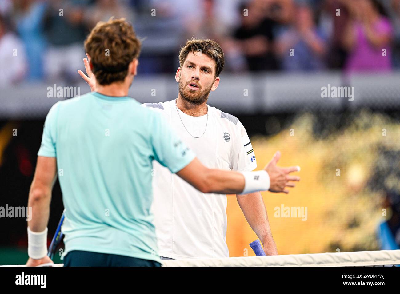 Paris, France. 20th Jan, 2024. Cameron Norrie of GBR during the ...