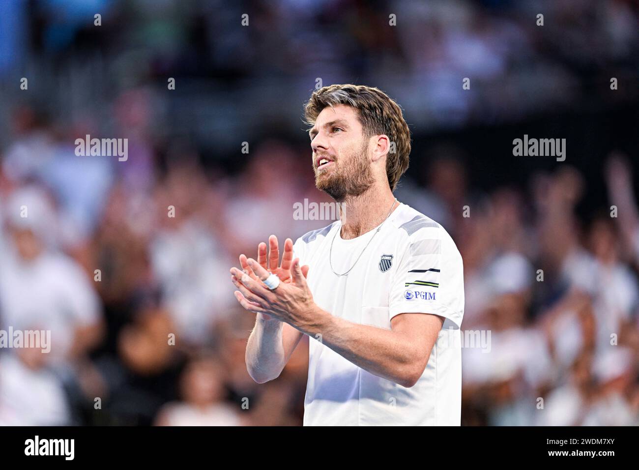 Paris, France. 20th Jan, 2024. Cameron Norrie of GBR during the ...